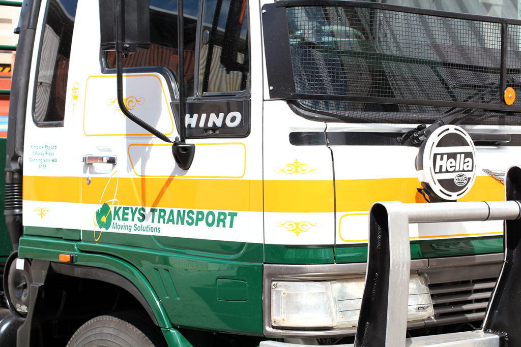 Keys Transport Truck Signage • Design & Apply